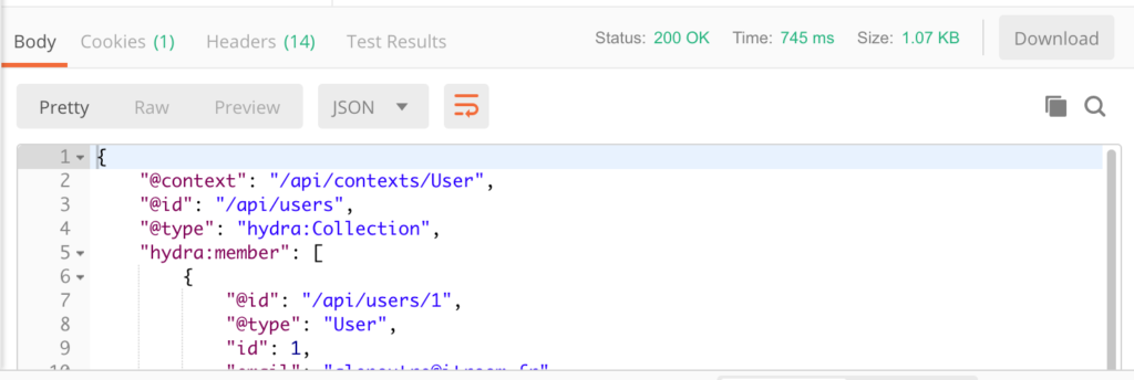 Utilisation de Postman avec api platform et JWT - ITROOM Utilisation de Postman avec api platform et JWT - ITROOM